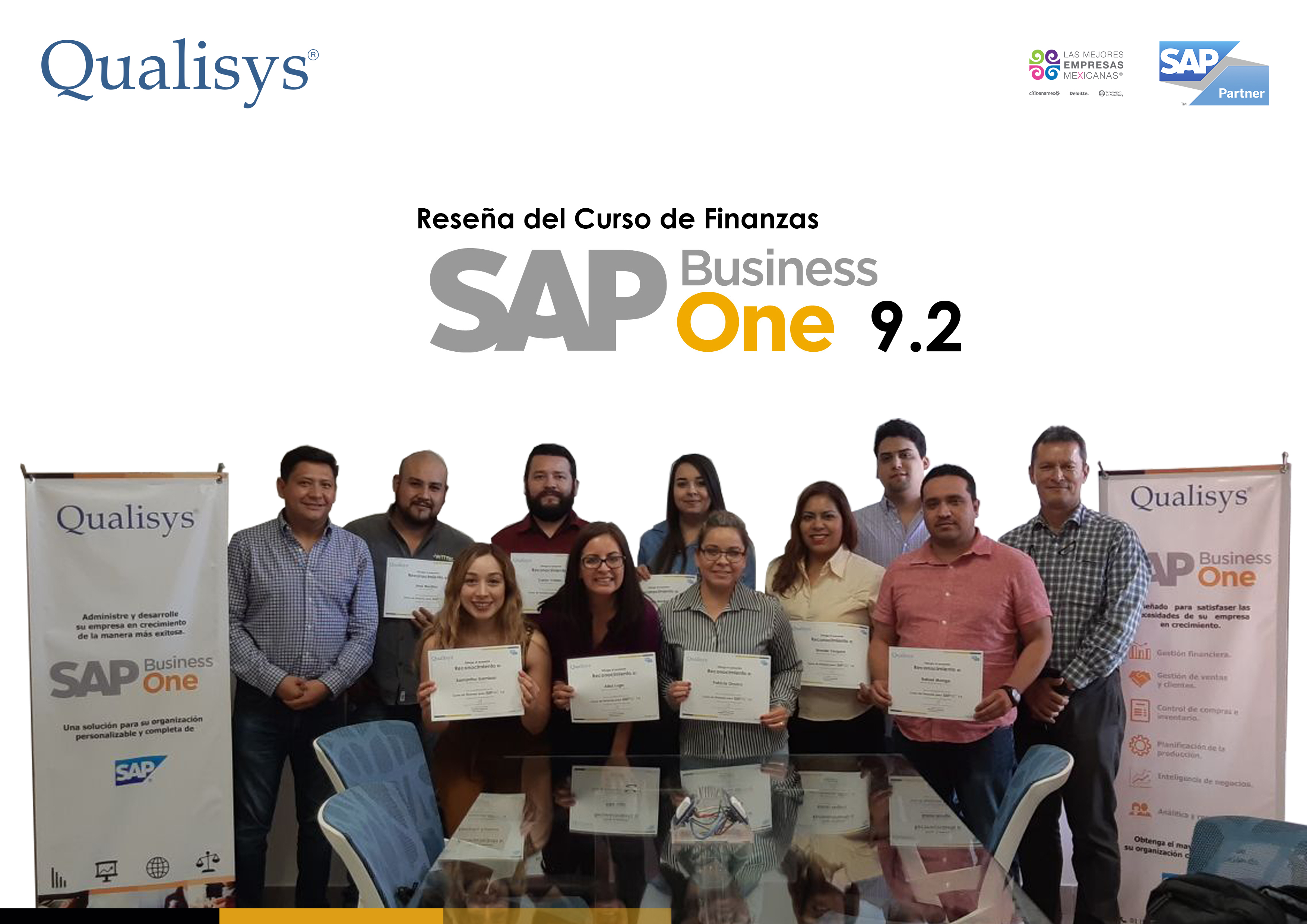 Reseña del Curso de Finanzas para SAP Business One 9.2 – Qualisys