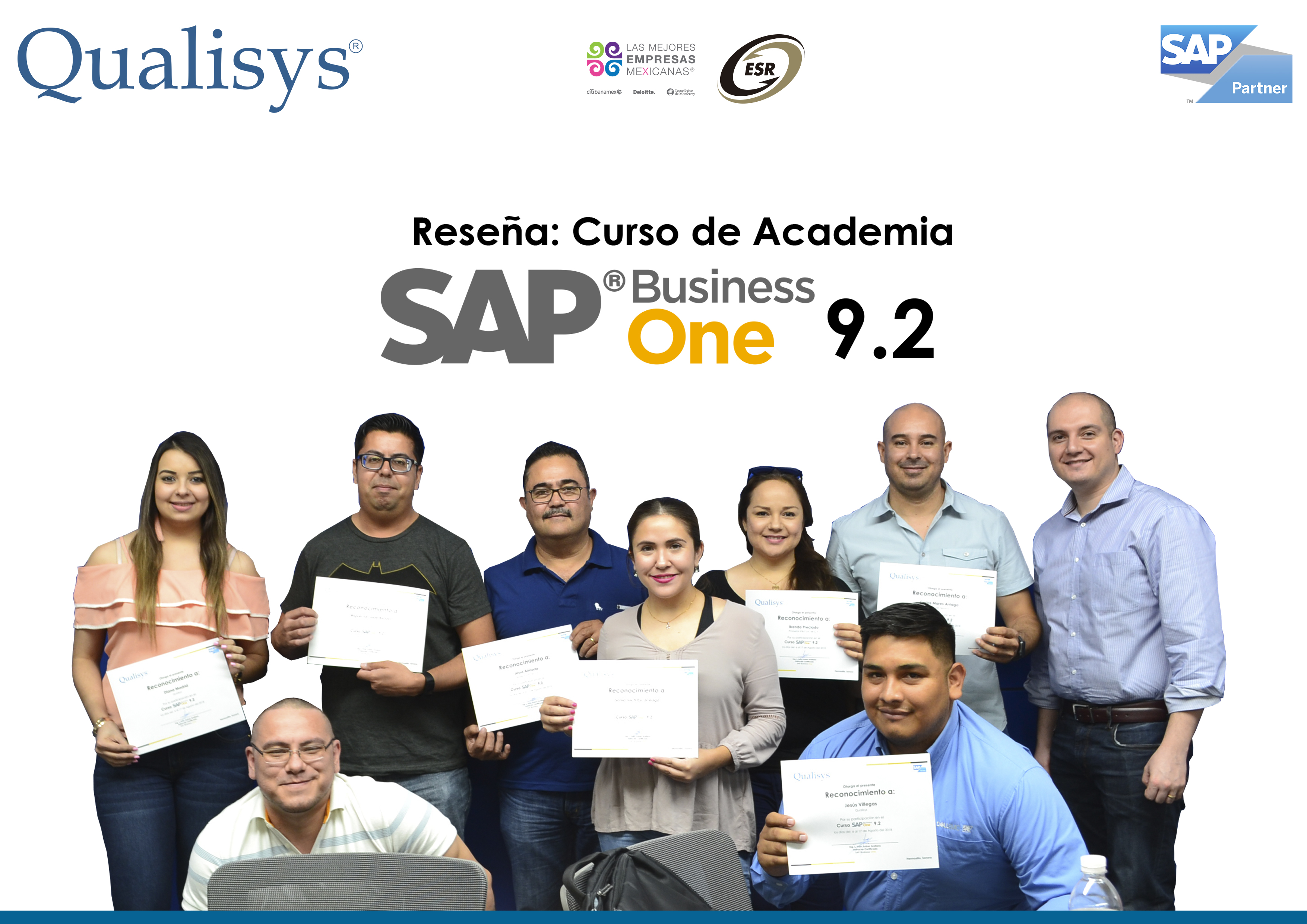 Reseña del Curso de la Academia de SAP Business One SDK 9.2 – Qualisys
